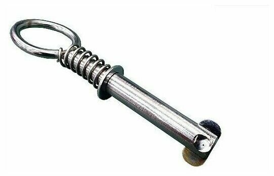 Штурвал, такелажный палец D10 из нержавеющей стали для быстрой замены болтов на транцевых колёсах колесец, быстросъёмная установка без ключа