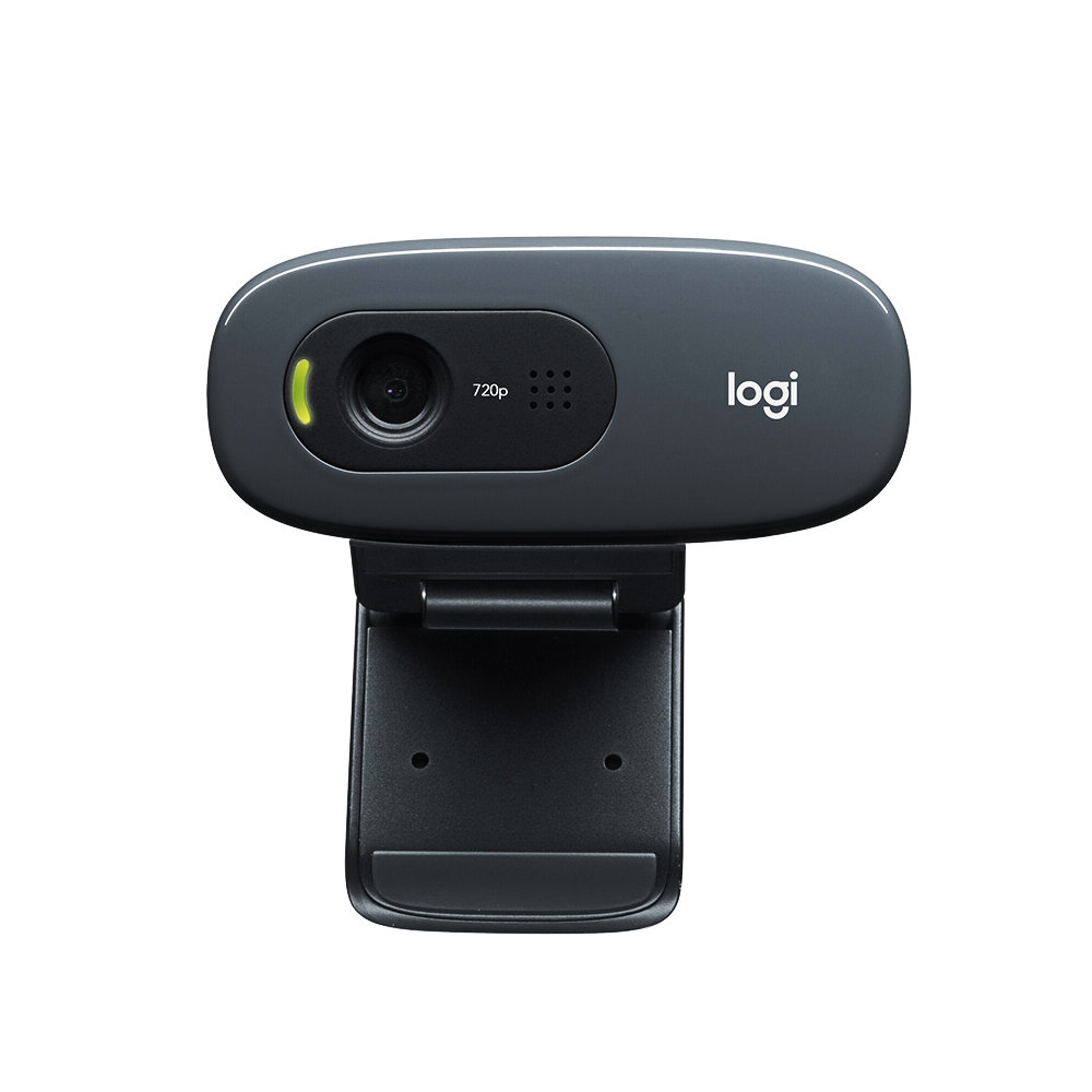 Веб-камера Logitech C270 720p HD, широкоэкранная видеокамера для ноутбука, ПК, записи видеозвонков