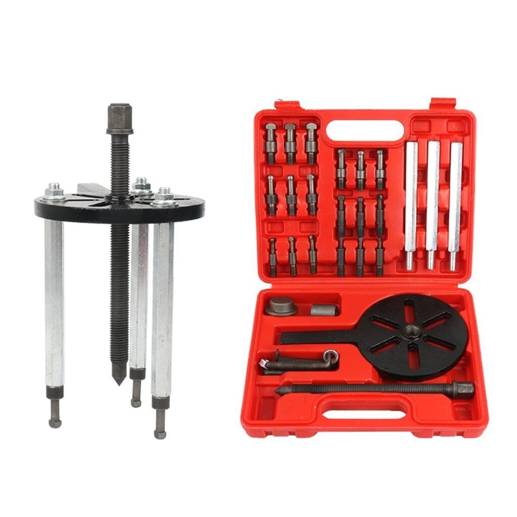 (1 комплект) Устройство для извлечения подшипников с внутренним отверстием, универсальный съемник, съемник-фиксатор, съемник-с тремя захватами