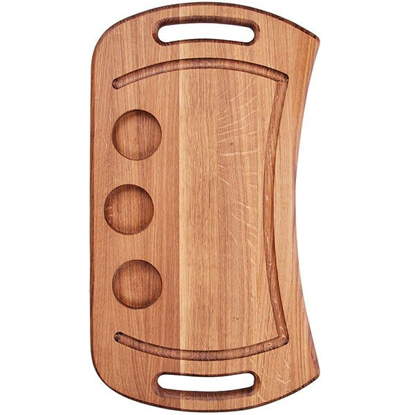 Доска для подачи, дуб, 500✕280✕25 мм, деревянный (PPwood, Россия)