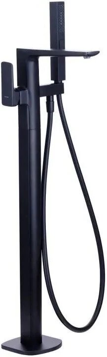 Смеситель напольный для ванны Allen Brau Infinity 5.21009-31 черный матовый