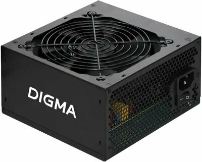 Блок питания Digma ATX 600W DPSU-600W-WH 80+ white (20+4pin) APFC 120mm fan SATA RTL