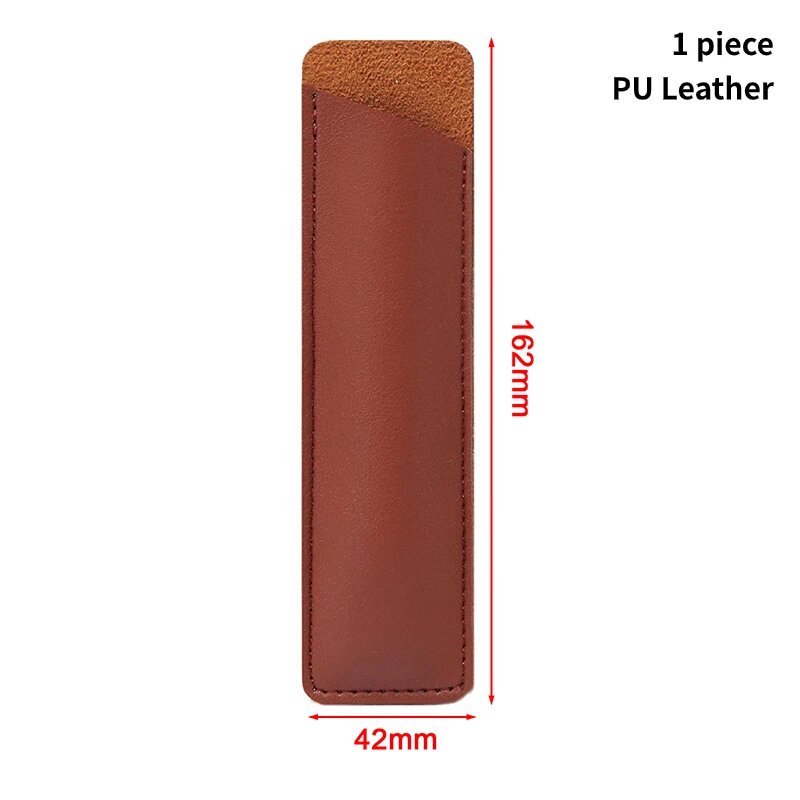 Коричневый чехол для ручки из PU Leather 1pc B3