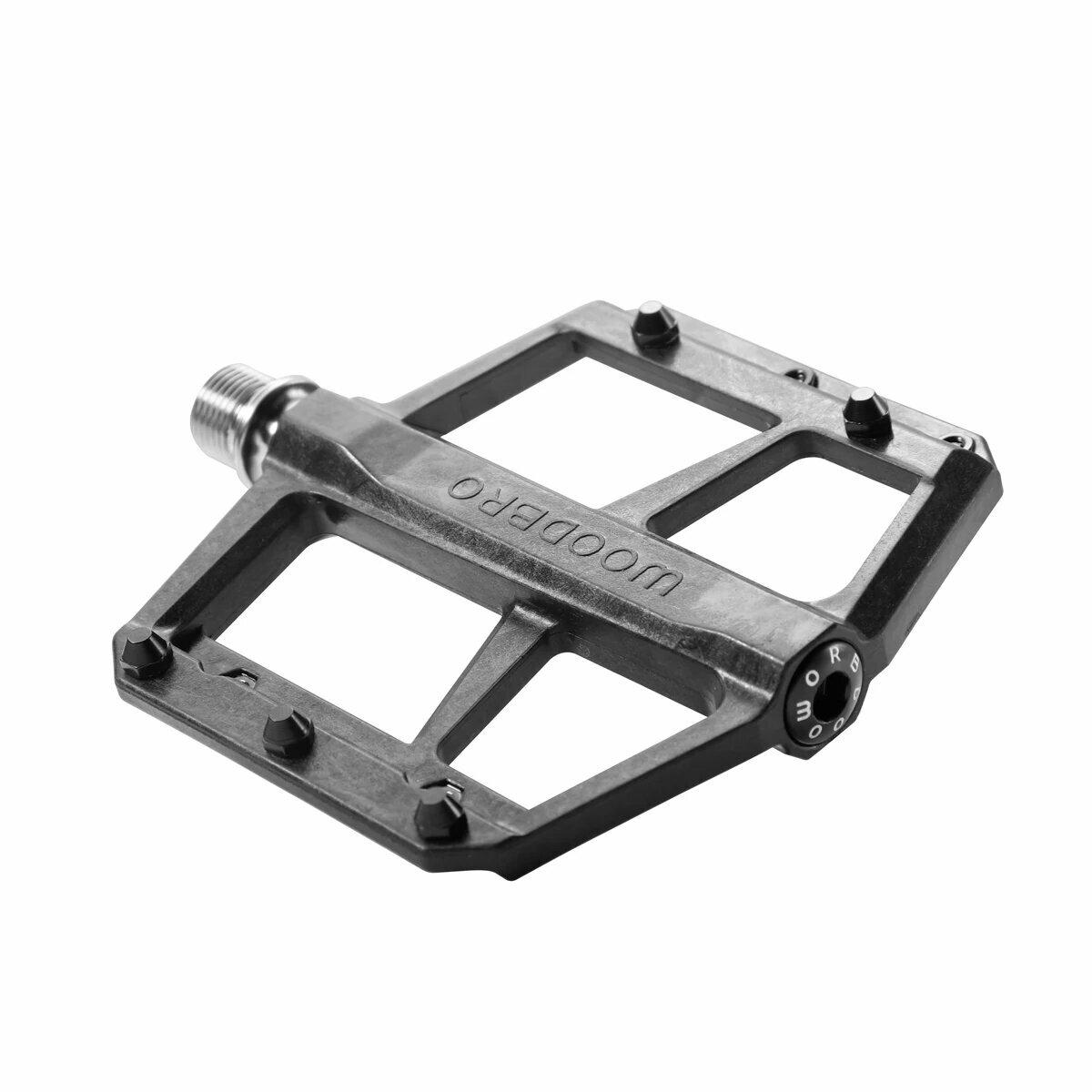 WOODMAN bicycle pedal Carbon plastic ultralight 3 bearing 175g/pair cycling MTB mountain road bike pedals non-slip nails