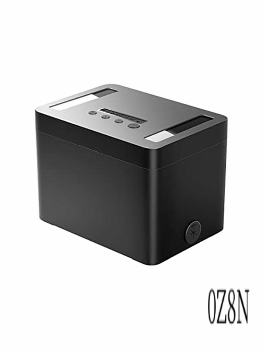 0ZN-Ящик С Замком Таймером. Черный Металлический Замок. Контейнер Самоконтролируемым Замком.