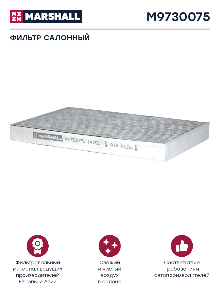 Фильтр салонный VOLVO FM/FH, угольный