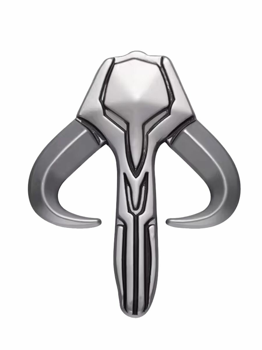 Значок Мандалорецев Череп Мифозавра Грогу Маленький Мастер Йода ( Baby Yoda) из фильма Звездные войны Star Wars