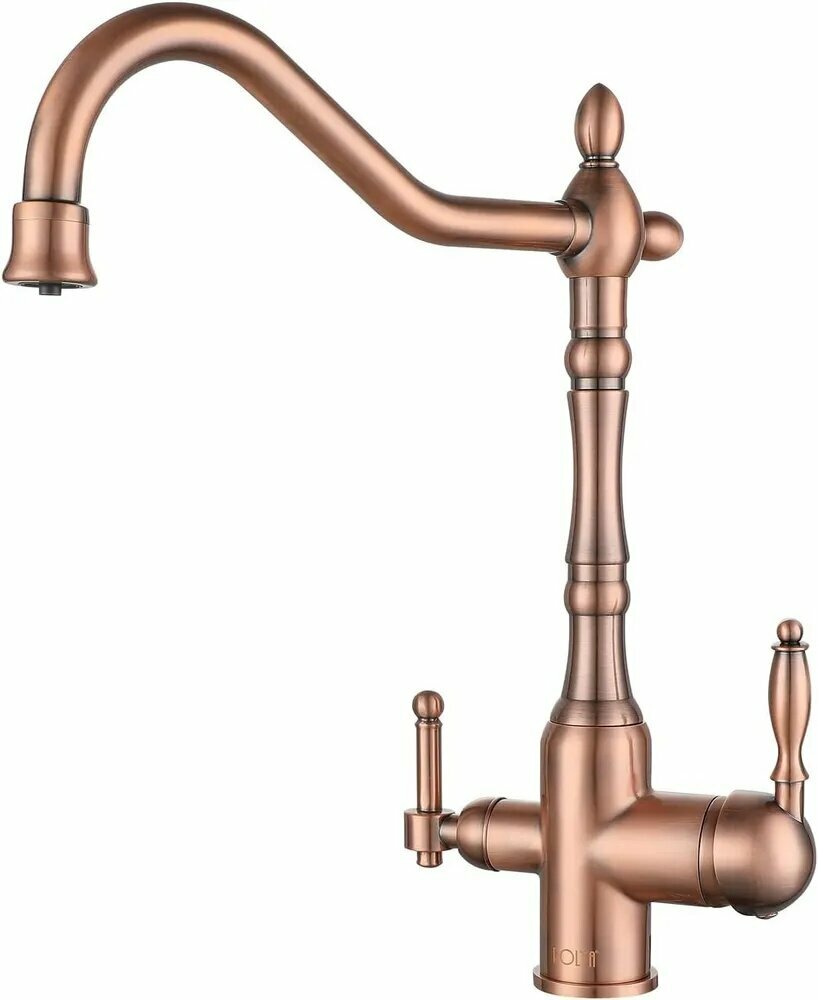 Эксклюзивный 3ходовой смеситель 3 в 1 с фильтром для мойки на кухню