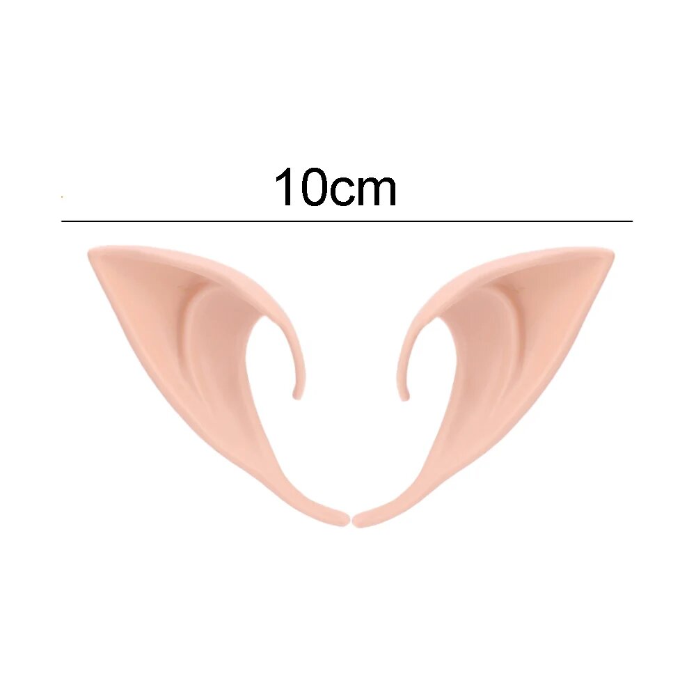 Латексные уши эльфа 10cm light skin