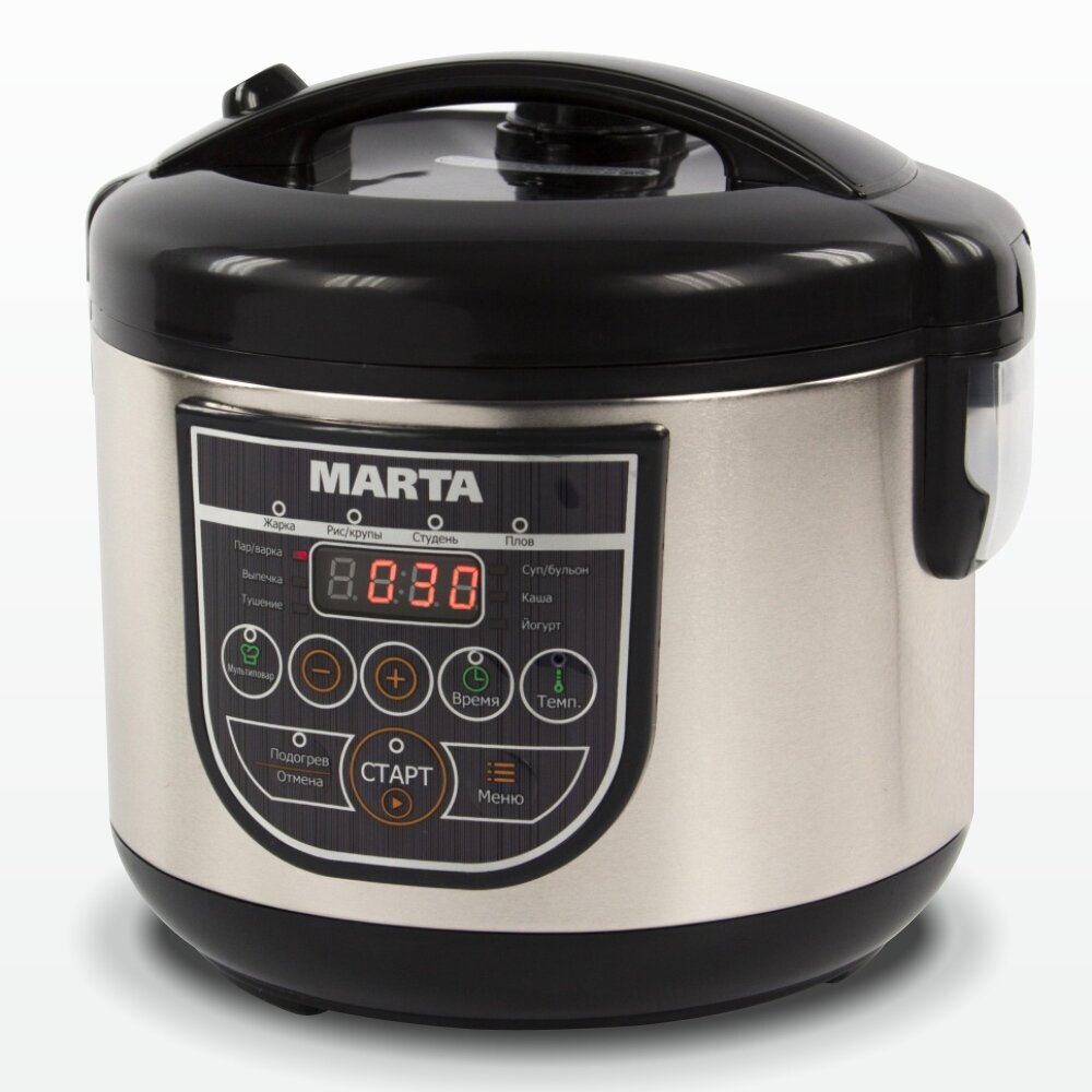 Мультиварка Marta MT-4324 500 Вт. 3л. 11 программ черный жемчуг