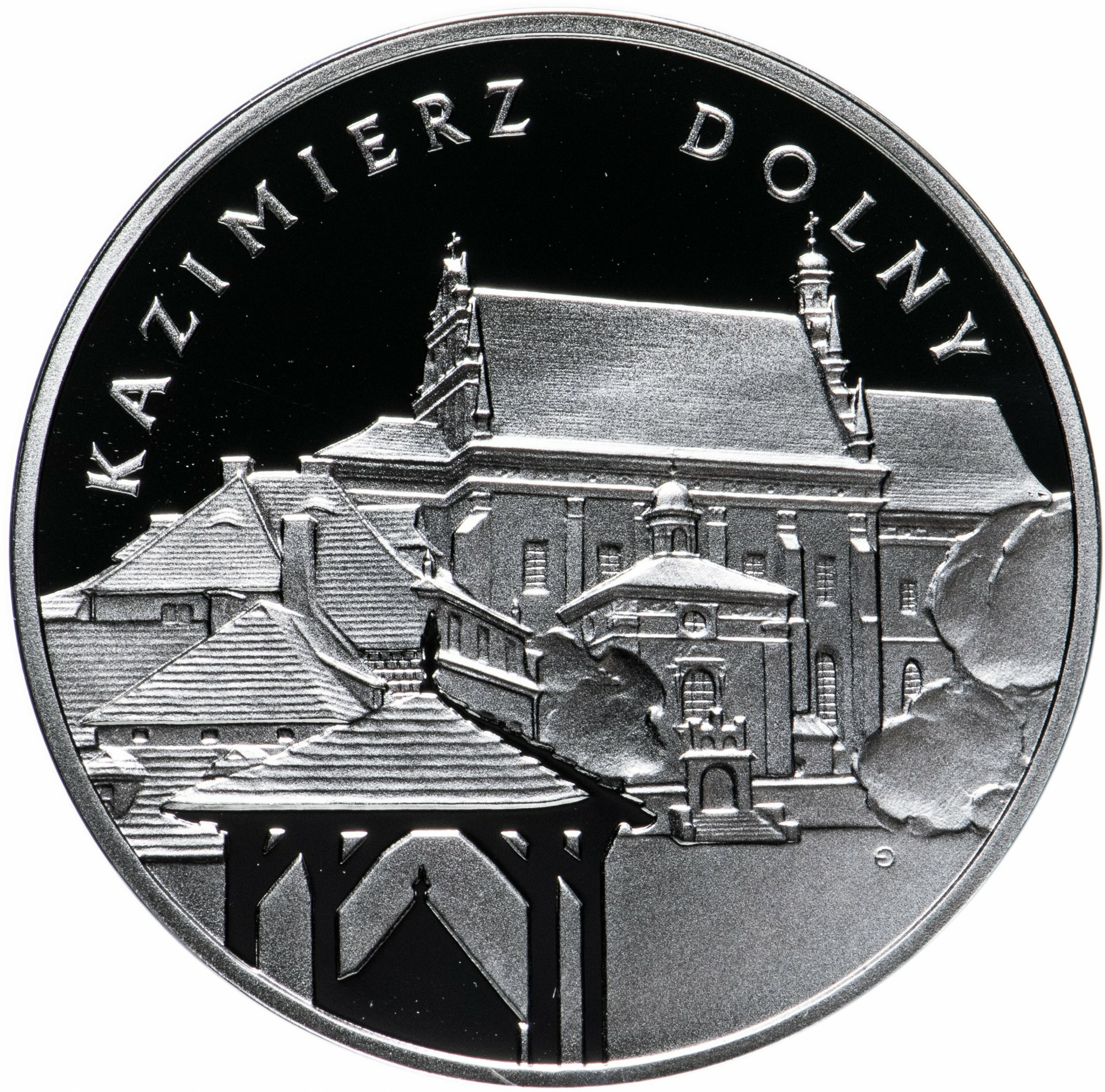 Польша 20 злотых 2008 "Казимеж-Дольны", Серебро 925, в сохранности Proof