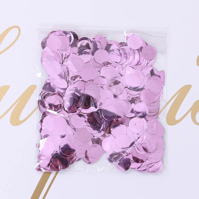 10/20 г красочные круглые фольги с блестками, конфетти, день рождения, свадьба, фестиваль, праздничные принадлежности, прозрачный наполнитель для воздушных шаров