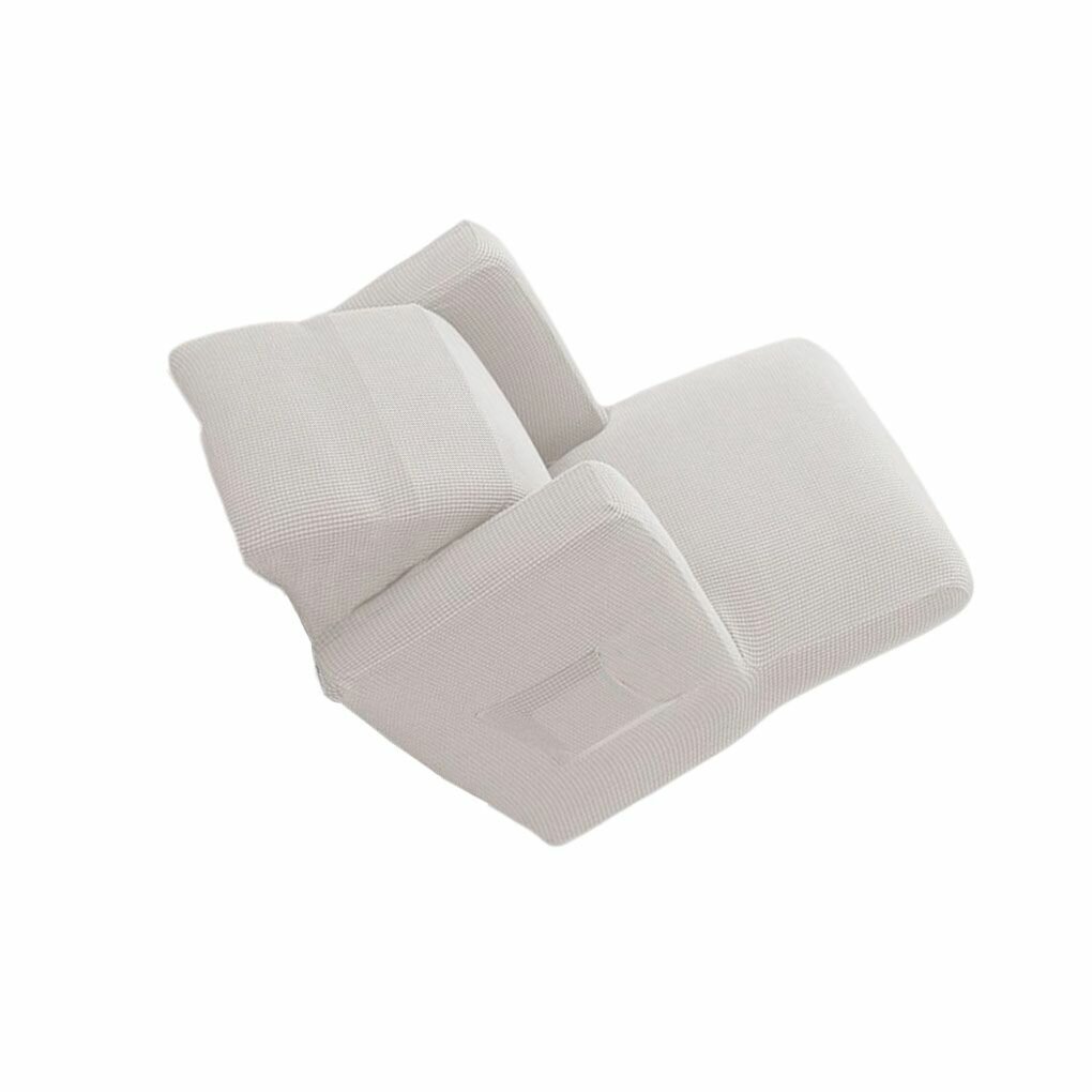 Сплошной цветной эластичный чехол для кресла с карманом