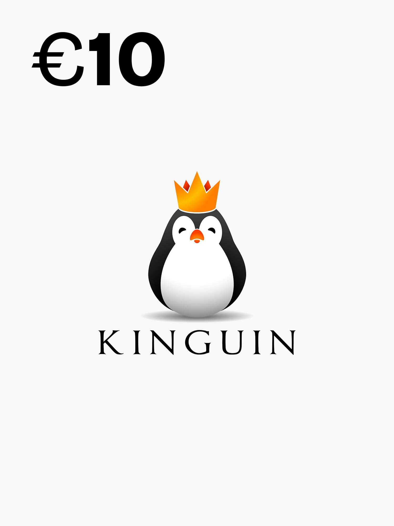 Подарочная карта Kinguin на 10 EUR Евро | НЕ РФ/СНГ | Оригинальный код