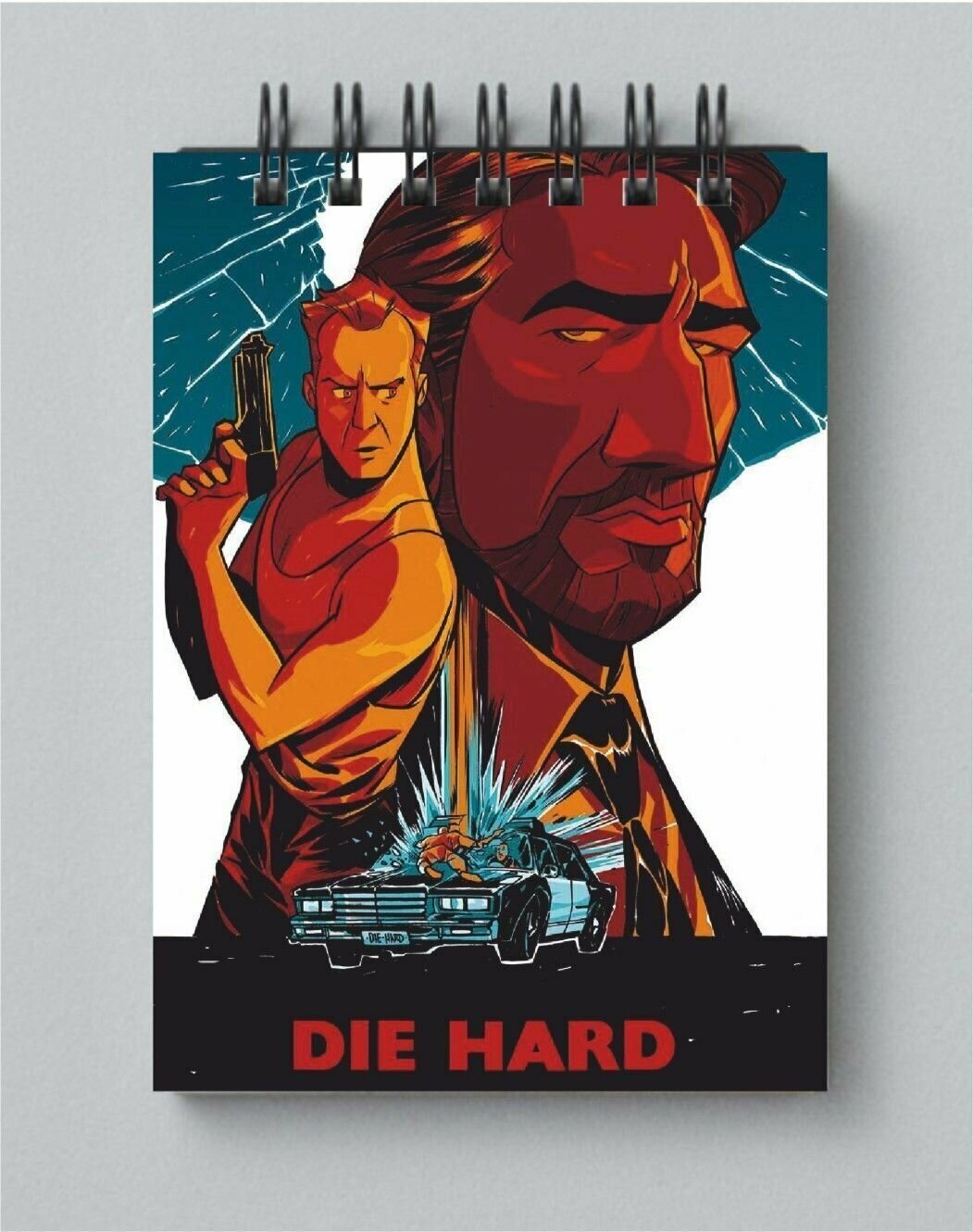Блокнот Крепкий орешек - Die Hard series № 5