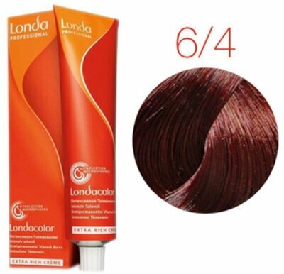 Londa Color инт. тонирование, 6/4 темный блонд медный, 60мл