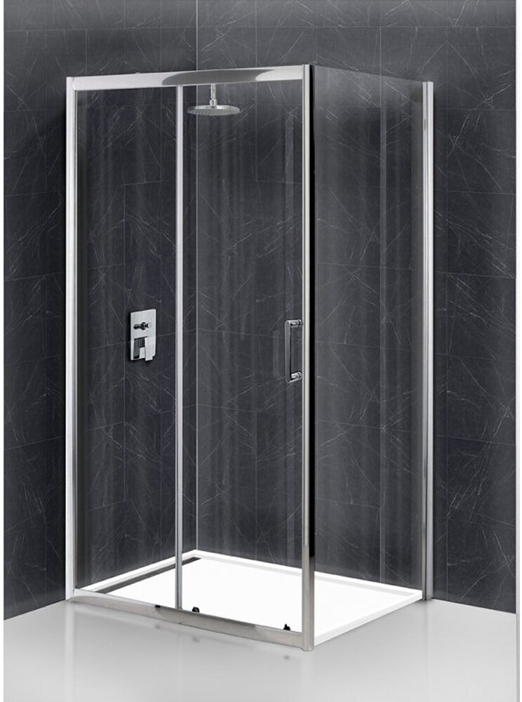 Душевой уголок Belbagno Uno AH-1-120/90-C-Cr без поддона