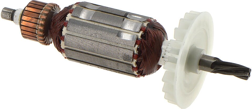 Ротор (Якорь) (L-153 мм, D-35 мм, 5 зубов, наклон вправо), подходит для перфоратора P.I.T. PBH24-C1