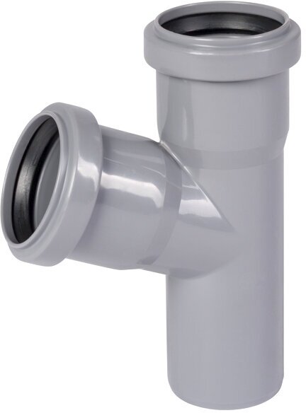 OSTENDORF тройник для внутренней канализации 50х50 мм, вес 67 г, сантехнический фитинг