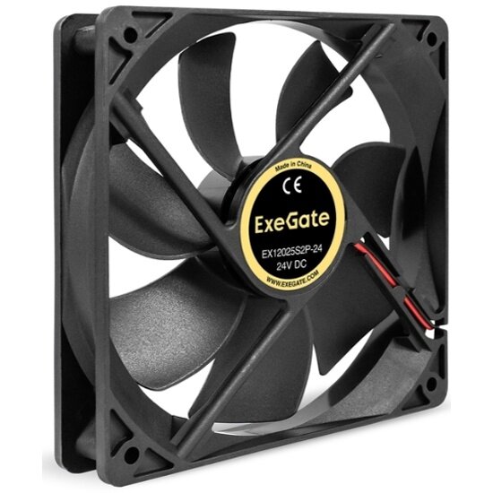 Вентилятор для корпуса Exegate EX12025S2P-24 24В DC 120x120x25мм EX295210RUS