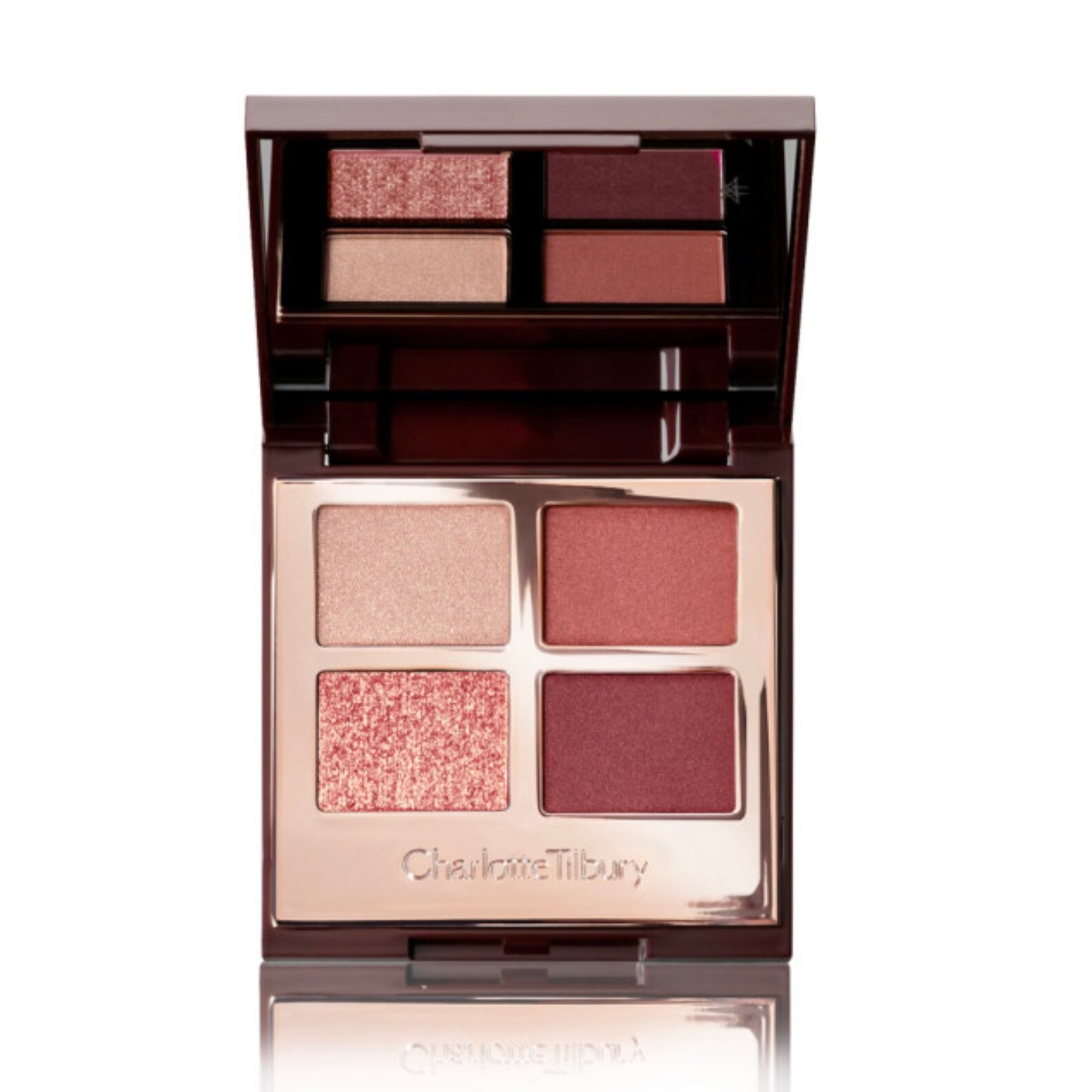 Палетка сияющих теней Charlotte Tilbury luxury palette colour-coded eye shadows, walk of no shame 5,2g