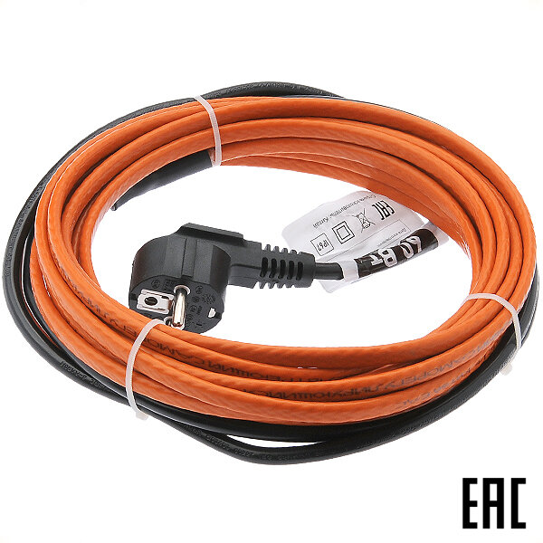 Система антиобледенения 51-0603 10HTM2-CT для обогрева труб 6м-60Вт, 10Вт/м (Rexant)