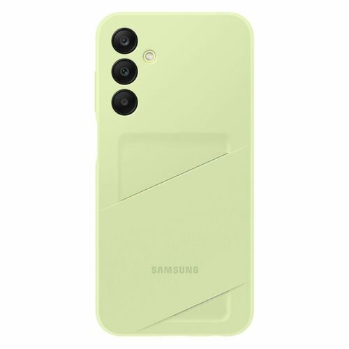 Чехол (клип-кейс) Samsung Card Slot Case A25, для Samsung Galaxy A25, лайм [ef-oa256tmegru]