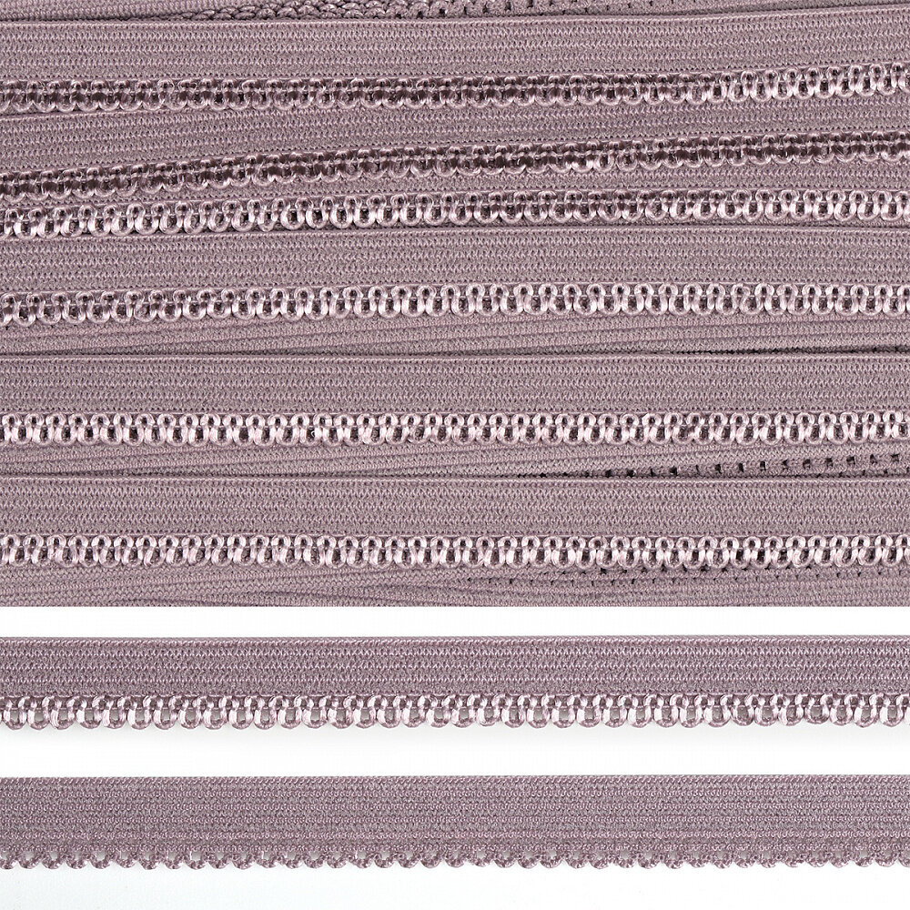 Резинка ажурная бельевая шир.10мм цв.620 морской туман упак.10 м