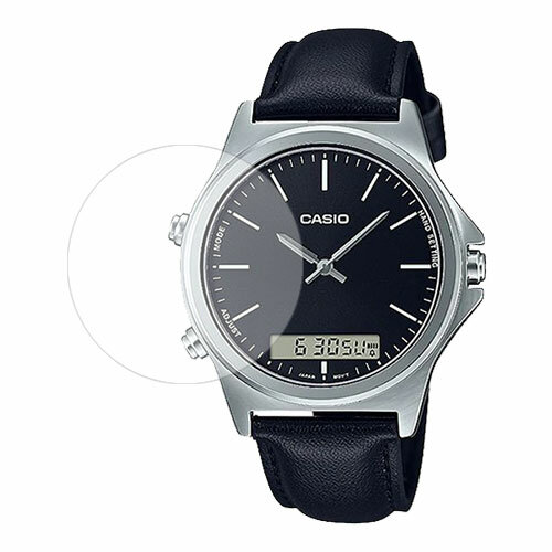 Скрин Мобайл защитный экран для часов Casio MTP-VC01L-1E из гидрогелевая плёнка прозрачная