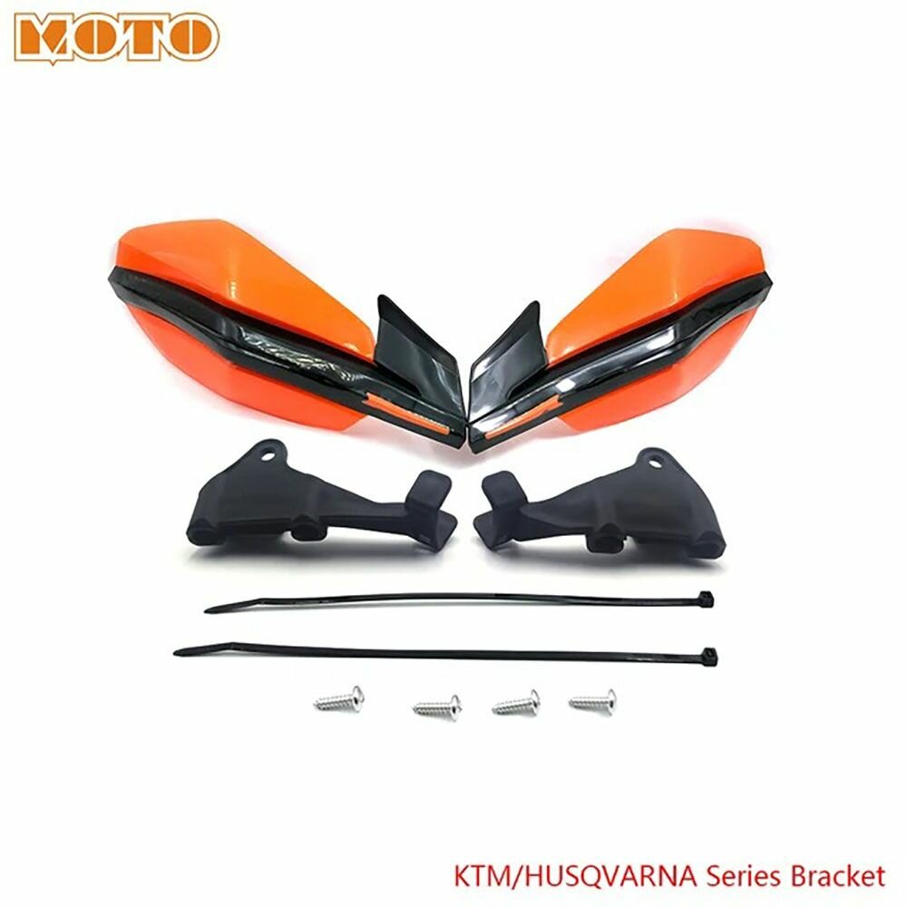 Защита рук K-01 крепления под Brembo KTM HUSQVARNA, оранжевая.