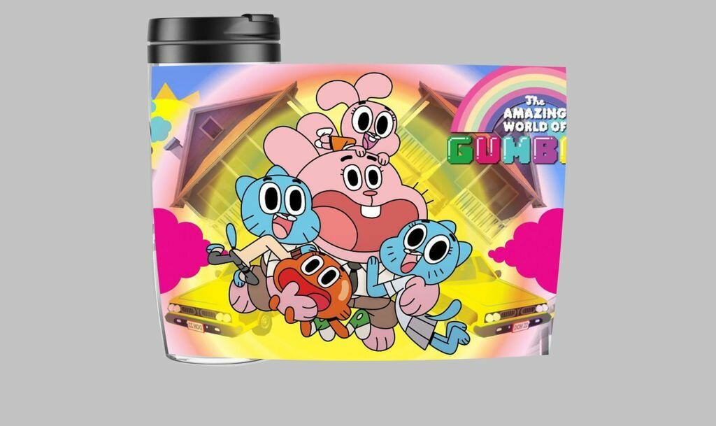 Термокружка Удивительный мир Гамбола, The Amazing World of Gumball №14