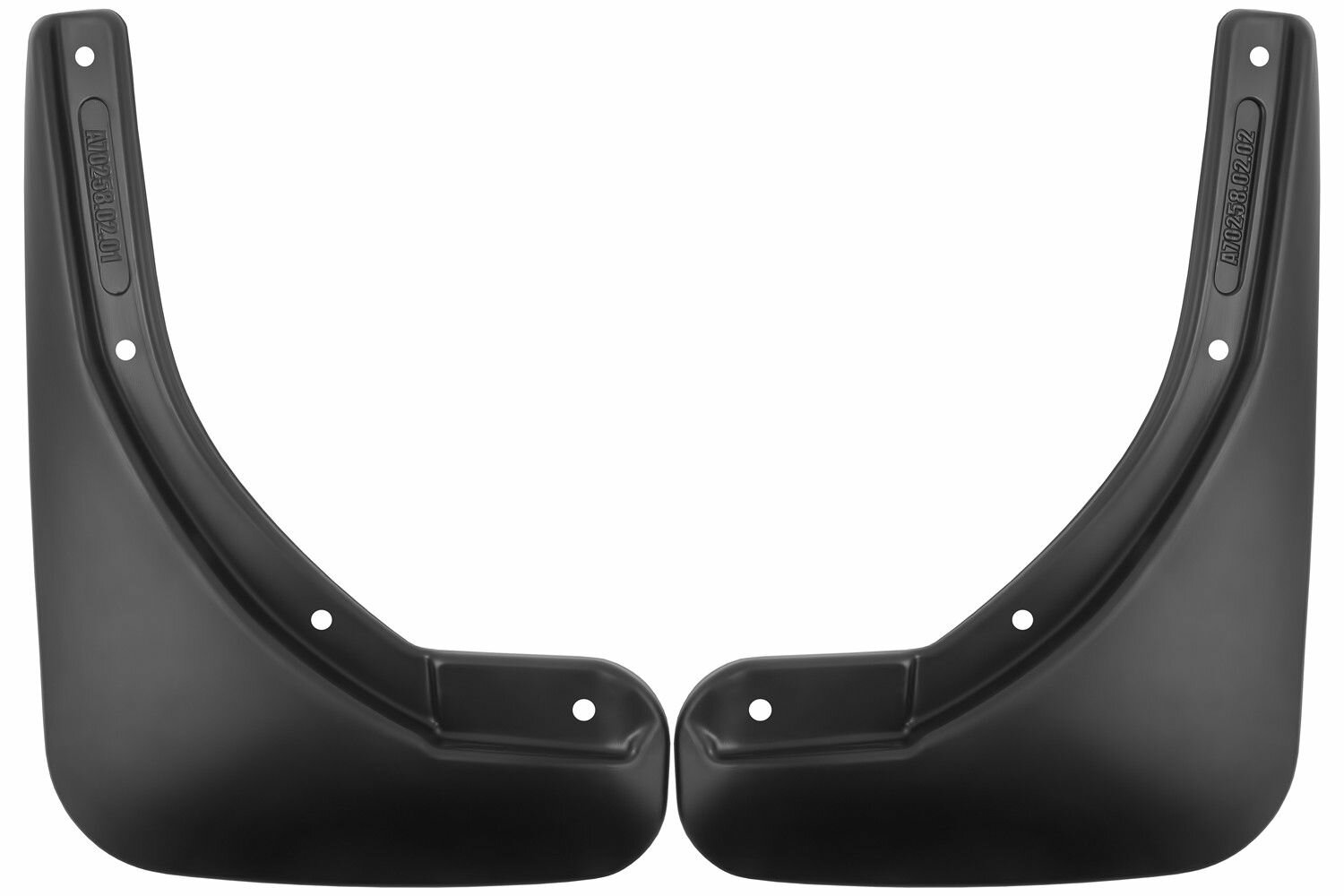 Брызговики задние подходят для GEELY Okavango 2020 н. в. (I дорестайлинг), 2 шт. (standard) / Джили Окаванго