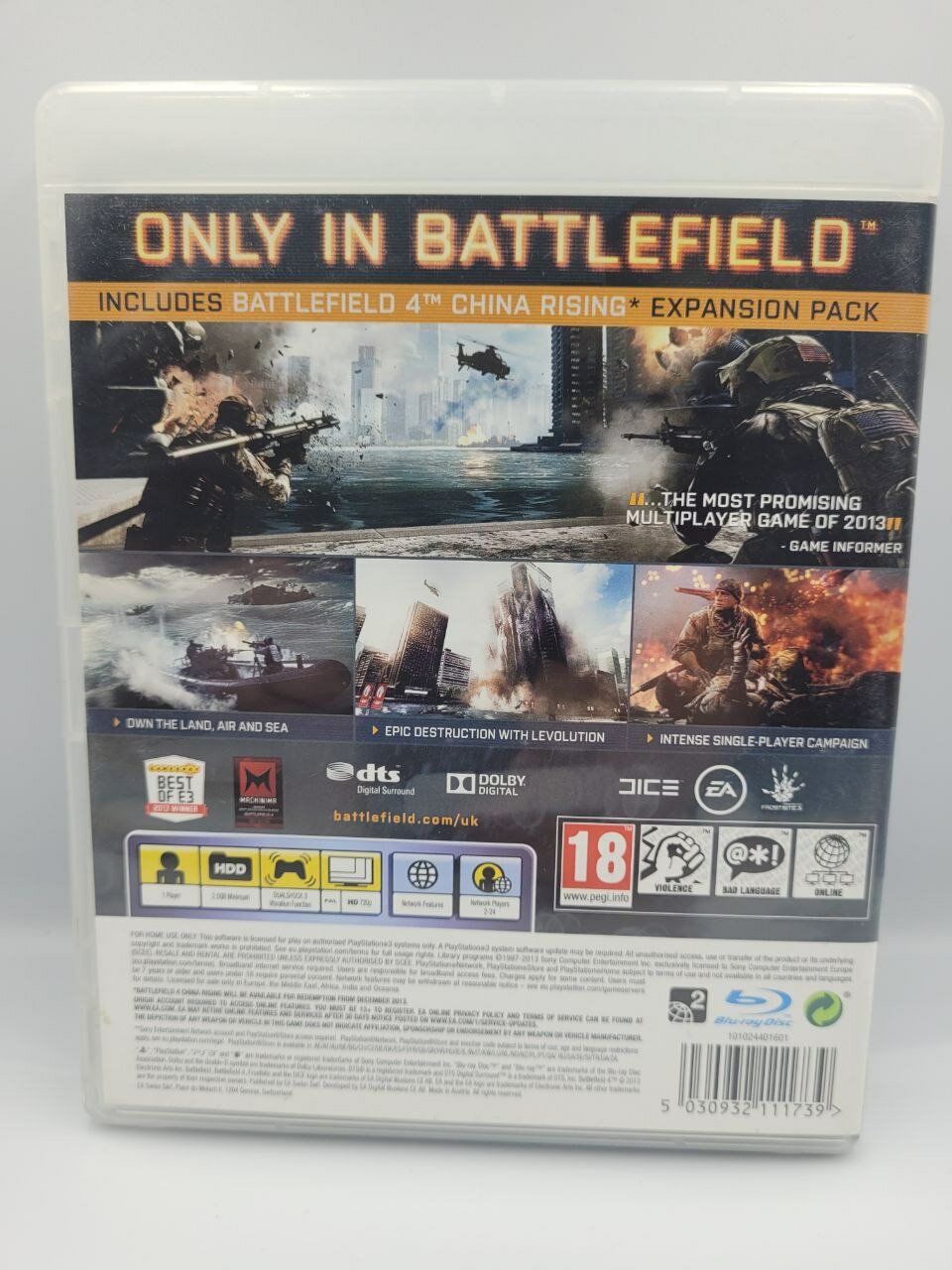Battlefield 4 PS3 (англ.) — фото 1