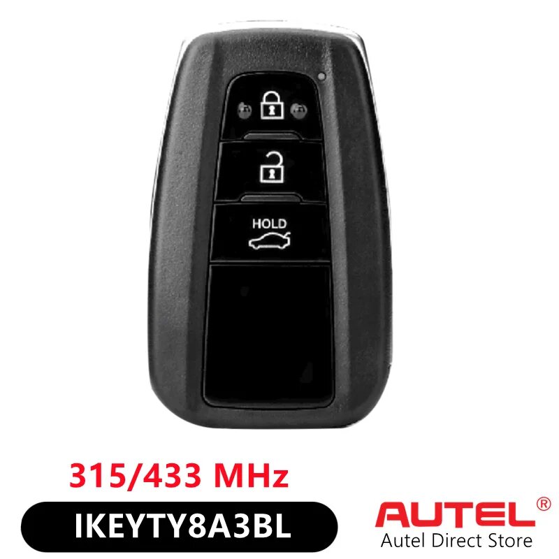 Смарт-ключ AUTEL IKEYTY8A3BL 315/433 MHz
