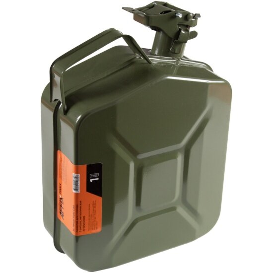Канистра Affix для топлива, 5 л, металлическая