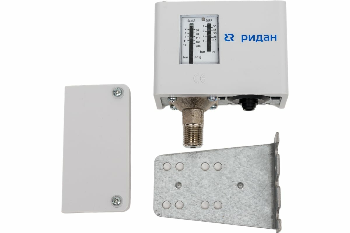 Ридан Реле давления kpi36r, диапазон 2.14 бар, дифф. 1.4 бар, присоединение g ? 060-118966R