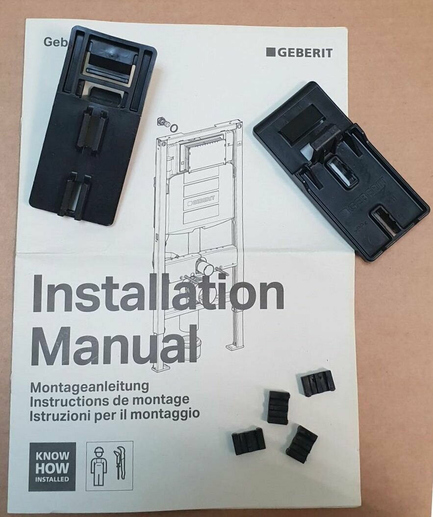 Комплект GEBERIT Duofix UP320 пластиковые крепления бачка к инсталляции 111.300.00.5-PL