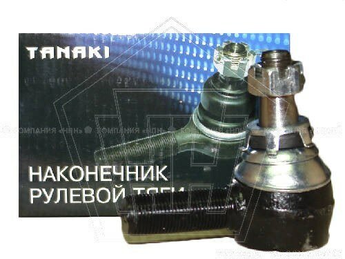 Наконечник тяги рулевой уаз 469 левый tanaki с масленкой