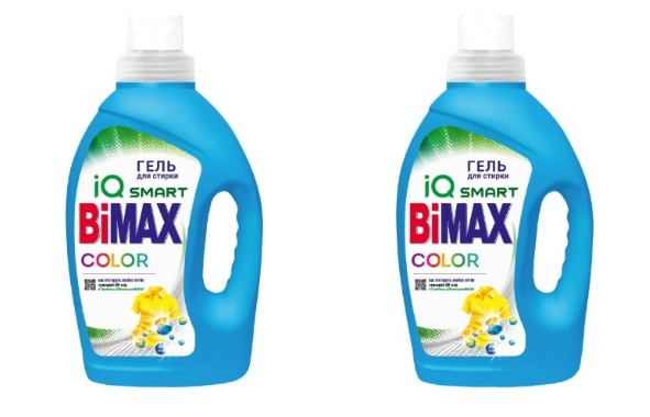 Гель для стирки BiMAX COLOR для цветного белья, 1,3 л, 2 шт