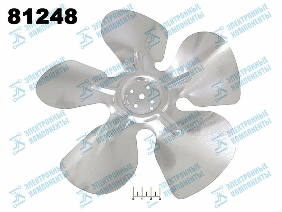 Крыльчатка алюминиевая 230/28S