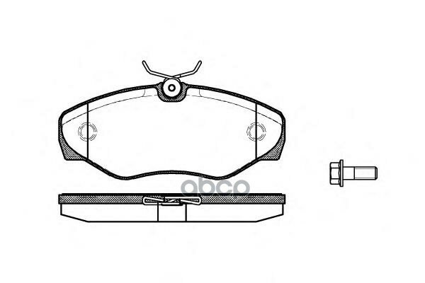 Колодки торм. дисковые Road house арт. 283410