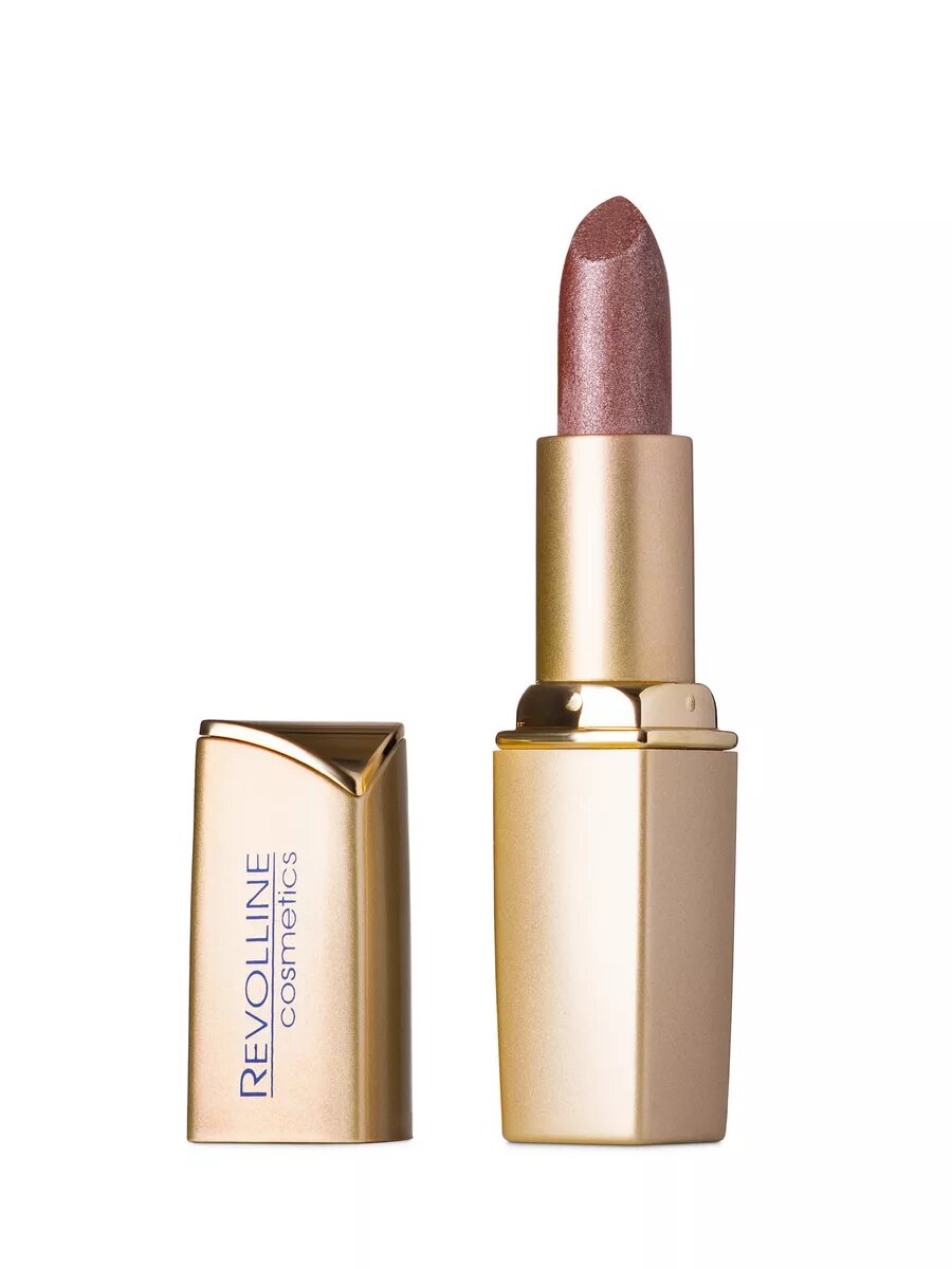 Помада для губ Revolline BEAUTY, c увлажнением, розово-коричневый