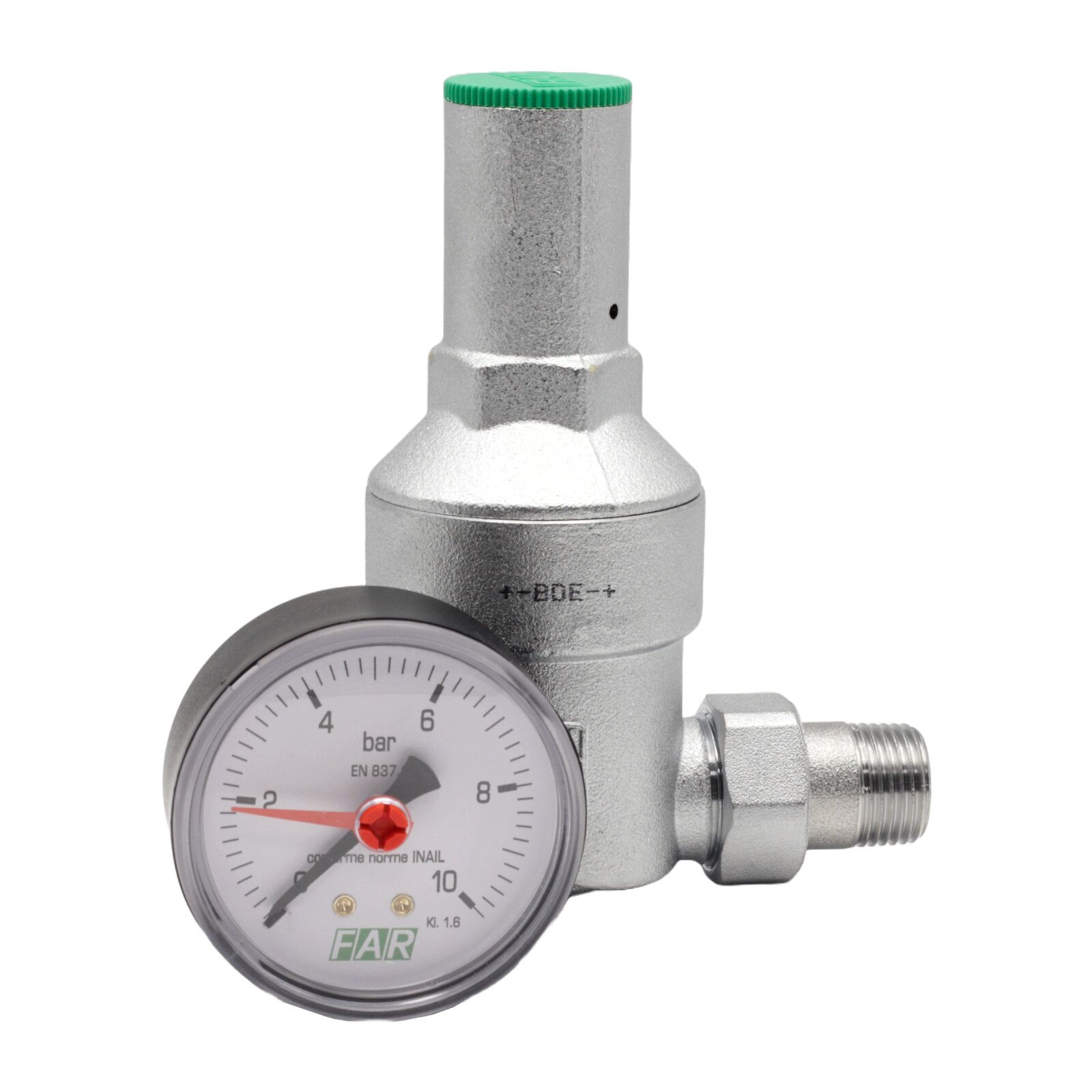 Редуктор давления FAR с манометром, НР-ВР 1/2" (FA 2835 12)