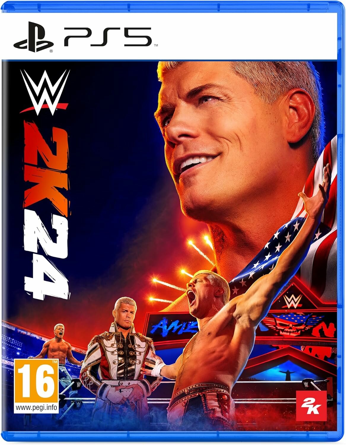 Игра WWE 2K24 PS5