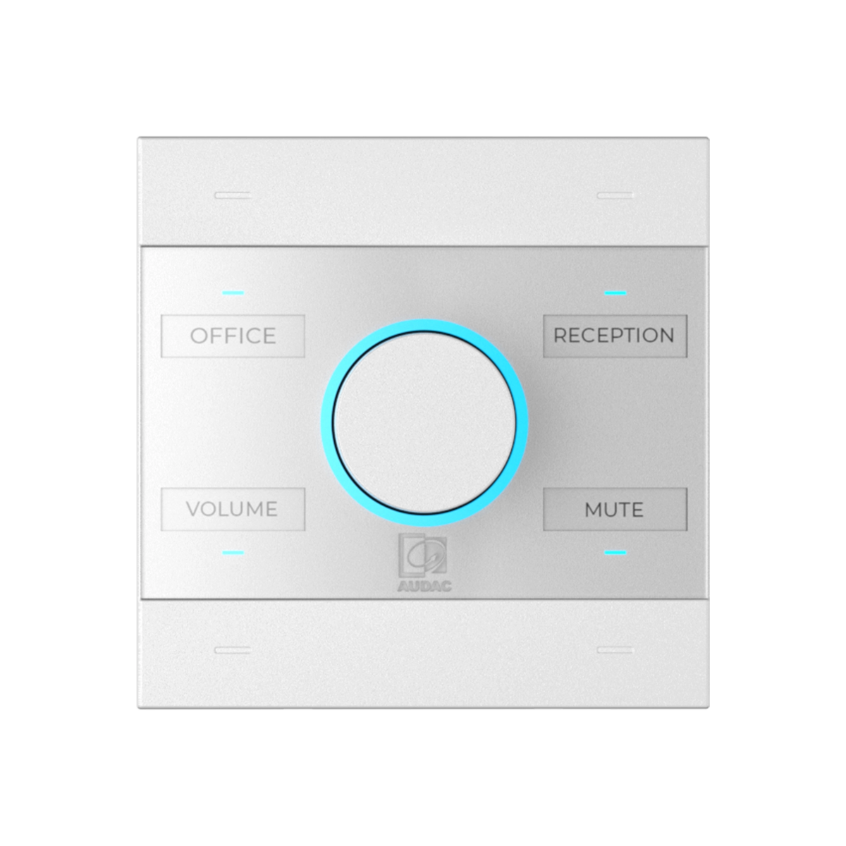 AUDAC NCP105/W Universal network/PoE wall panel controller White version