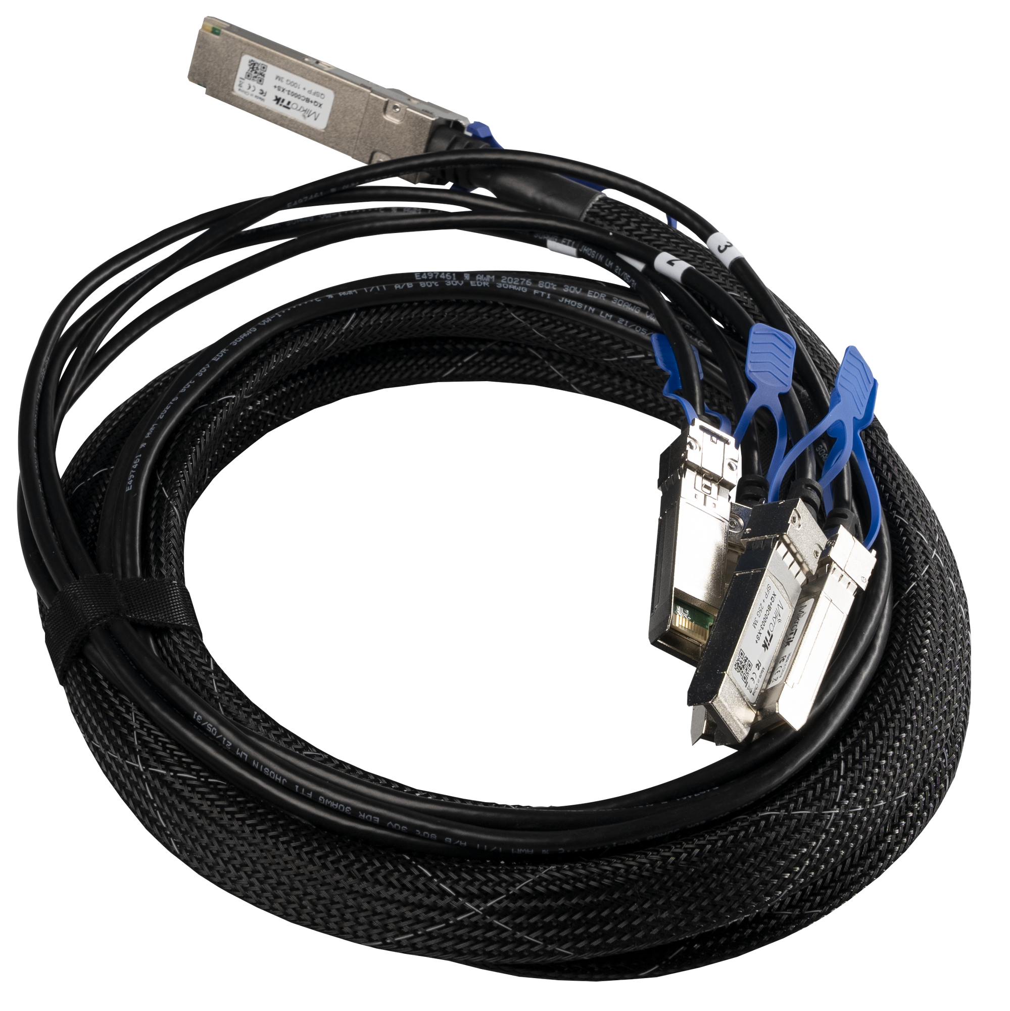 Кабель прямого подключения QSFP28 to 4x SFP28 MikroTik XQ+BC0003-XS+