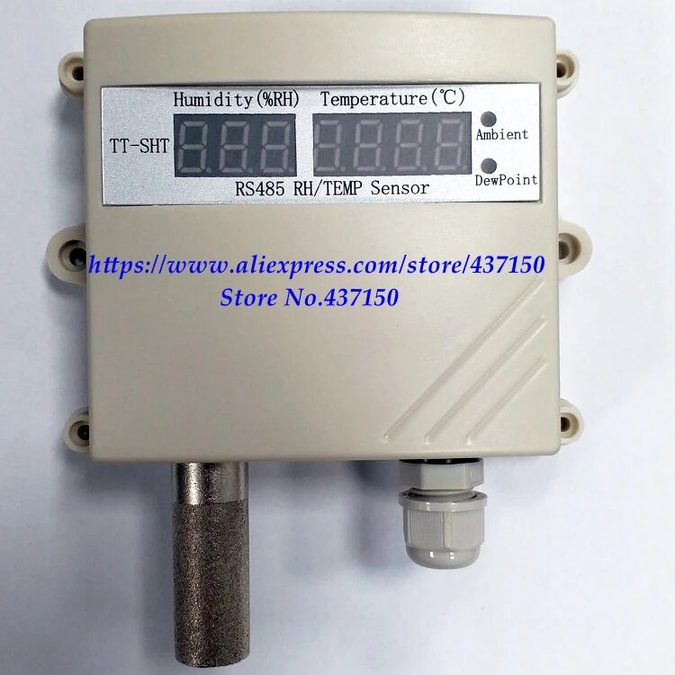 Датчик температуры и влажности XNQJALYCY SHT30/SHT31 MODBUS SHT31 with display