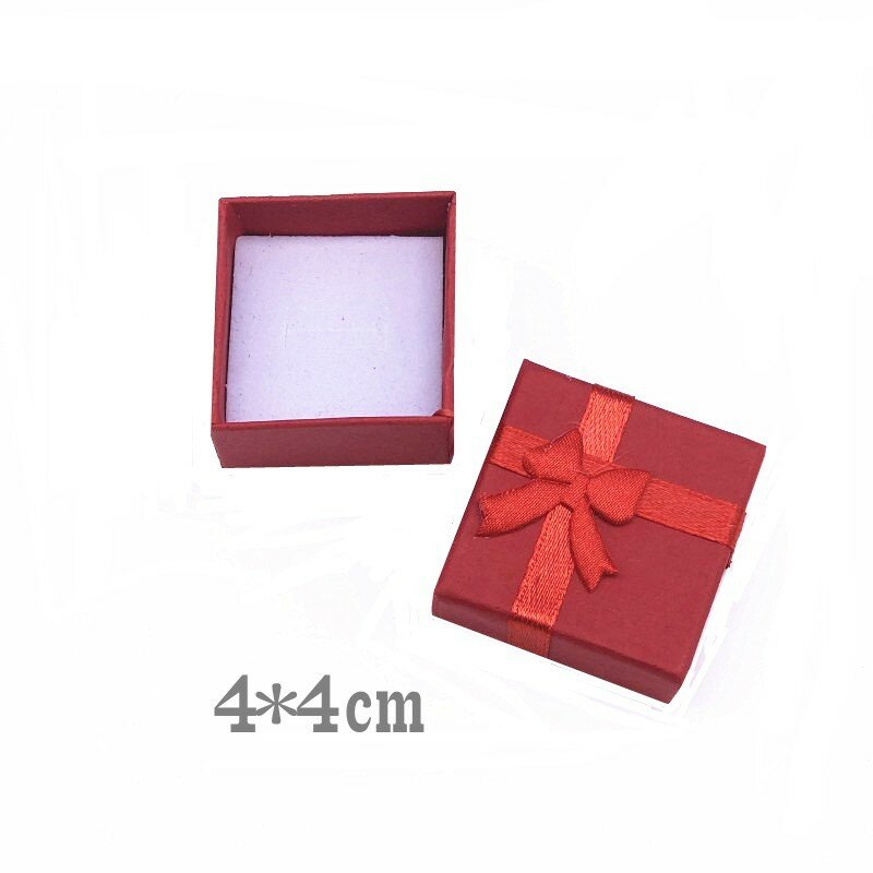 Подарочная коробка To Cool "Гирлянда", для колец, бумага/картон, 4x4 см