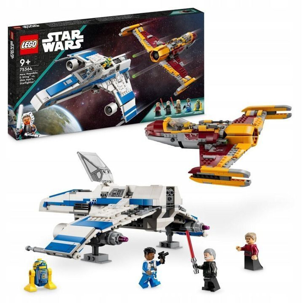 Конструктор LEGO Star Wars 75364 Истребитель E-wing против истребителя Шин Хати