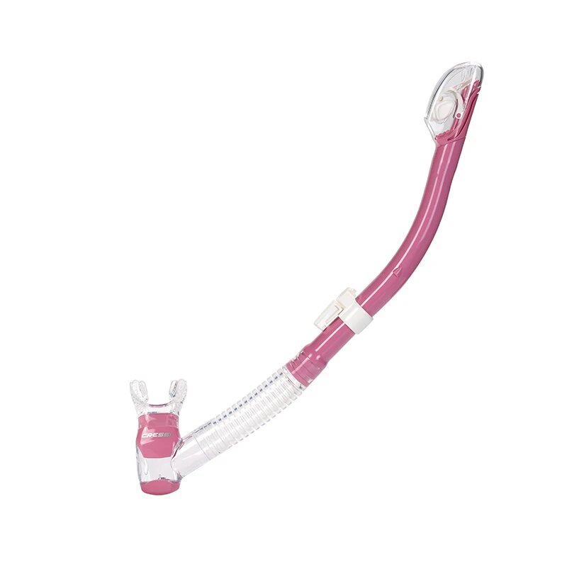 Сухая трубка Cressi Omega для взрослых Розовый, PINK